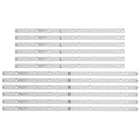 Barete LED, Compatibile PHILIPS pentru TV cu diagonala de 50 inch, 5 ...