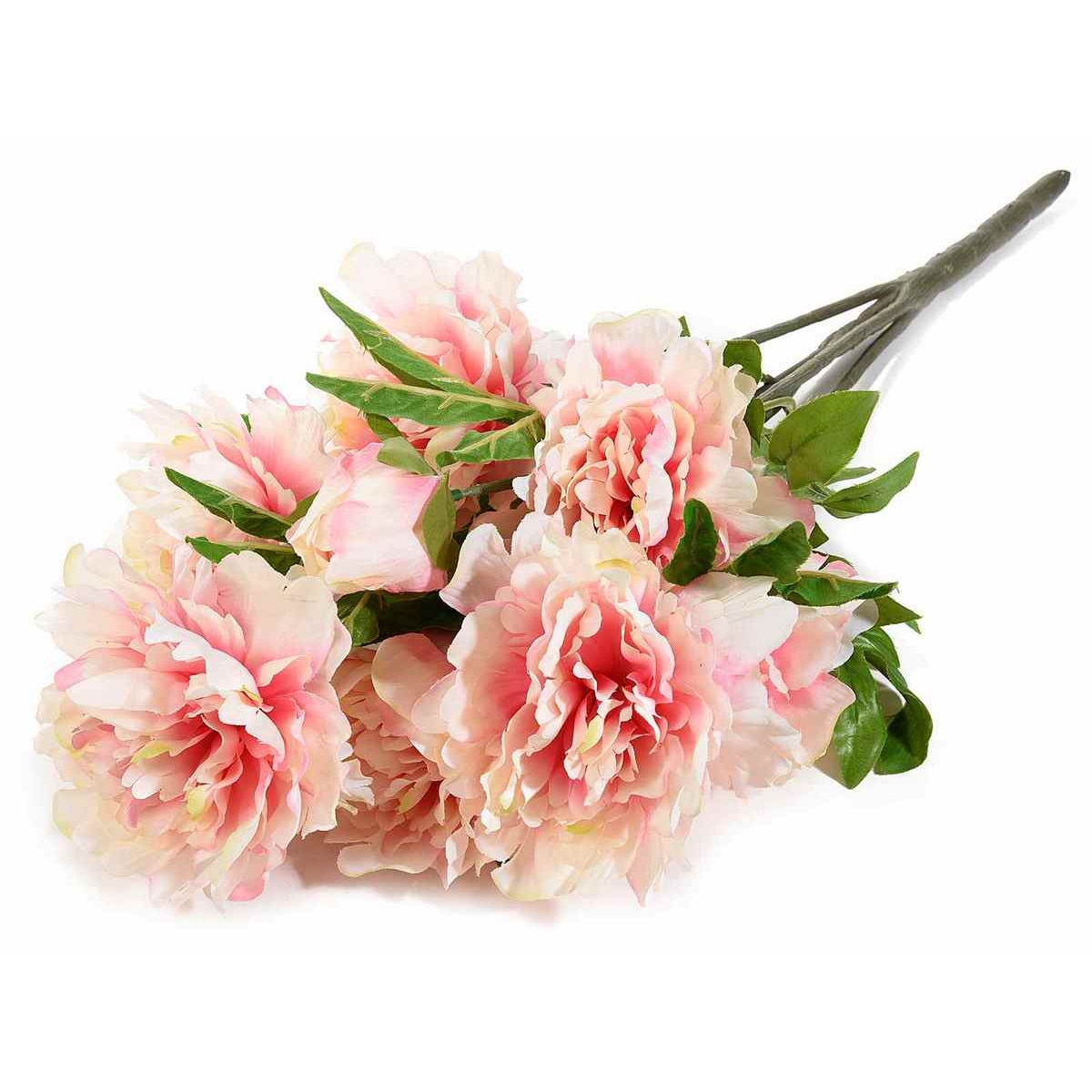 Buchet artificial Bujori roz 55 cm - eMAG.ro