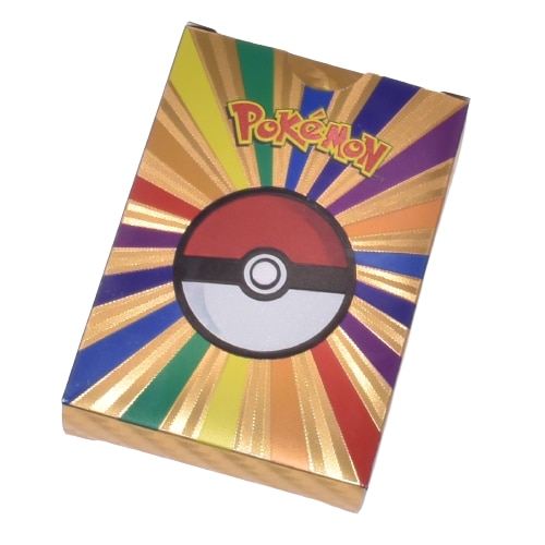 Joc de carti Pokemon Multicolor Hologram, Pachet 55 piese - eMAG.ro