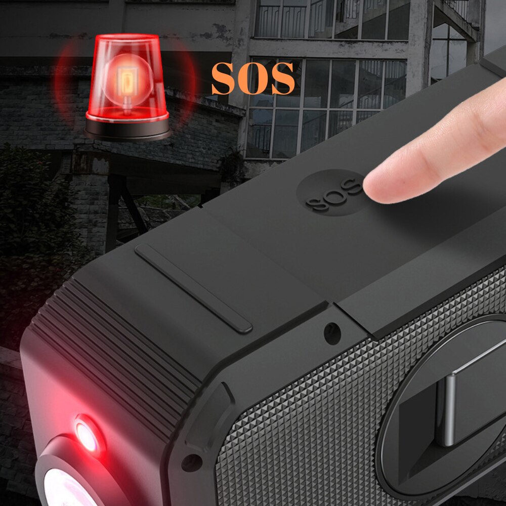 Radio portabil multifunctional AM-FM, ZEEVOS, cu incarcare solara si ...