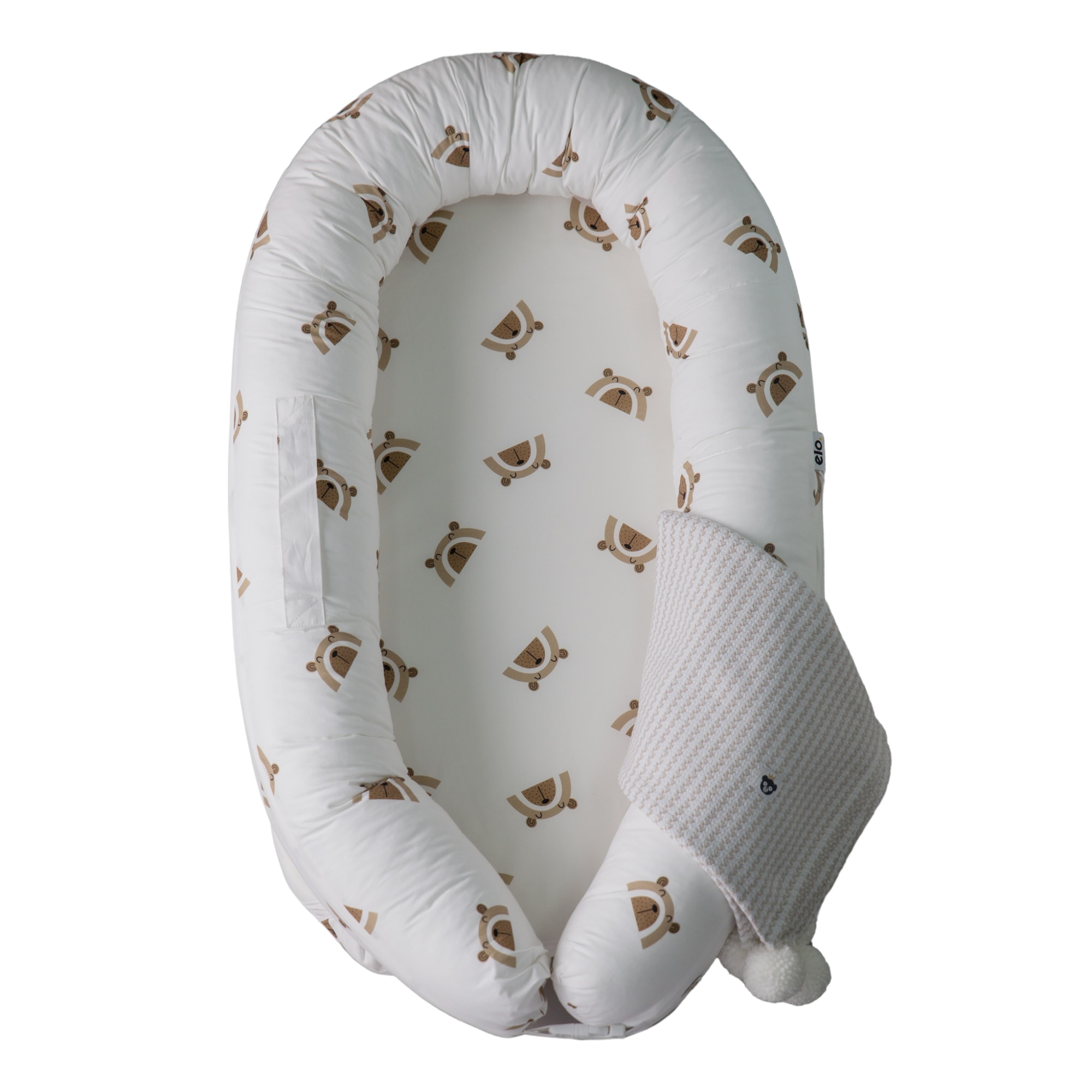 Perna copii, Elo Design, Bumbac, 55x100cm, Multicolor - eMAG.ro