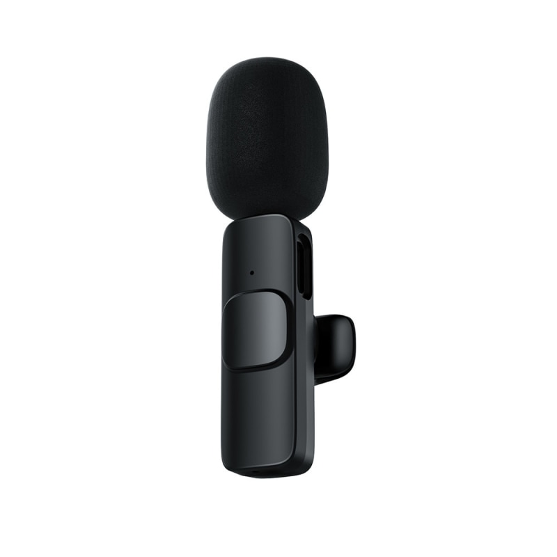 Microfon Lavaliera Omnidirectional Wireless K1, mufa Lightning ...