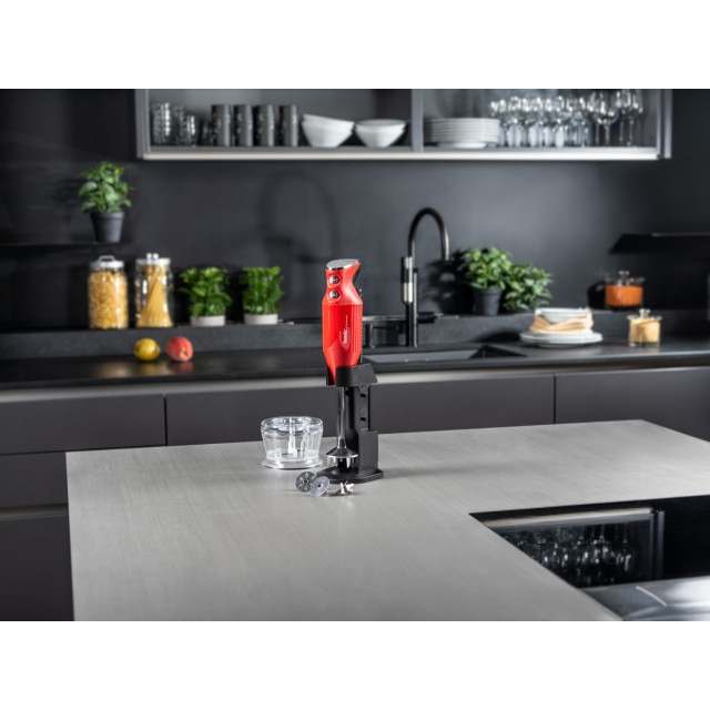 Mixer Bamix DeLuxe 200W, Motor profesional, Rasnita, Stand DeLuxe, 3 ...