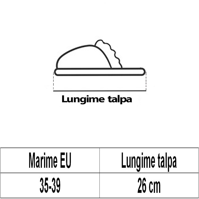 Botosei de casa pentru copii, model purcelus, marime EU 35-39 - eMAG.ro