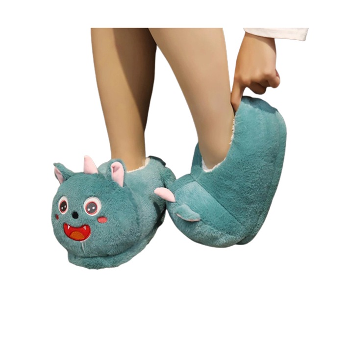 Botosei de casa pentru copii, model Stitch, marime EU 36-40 - eMAG.ro