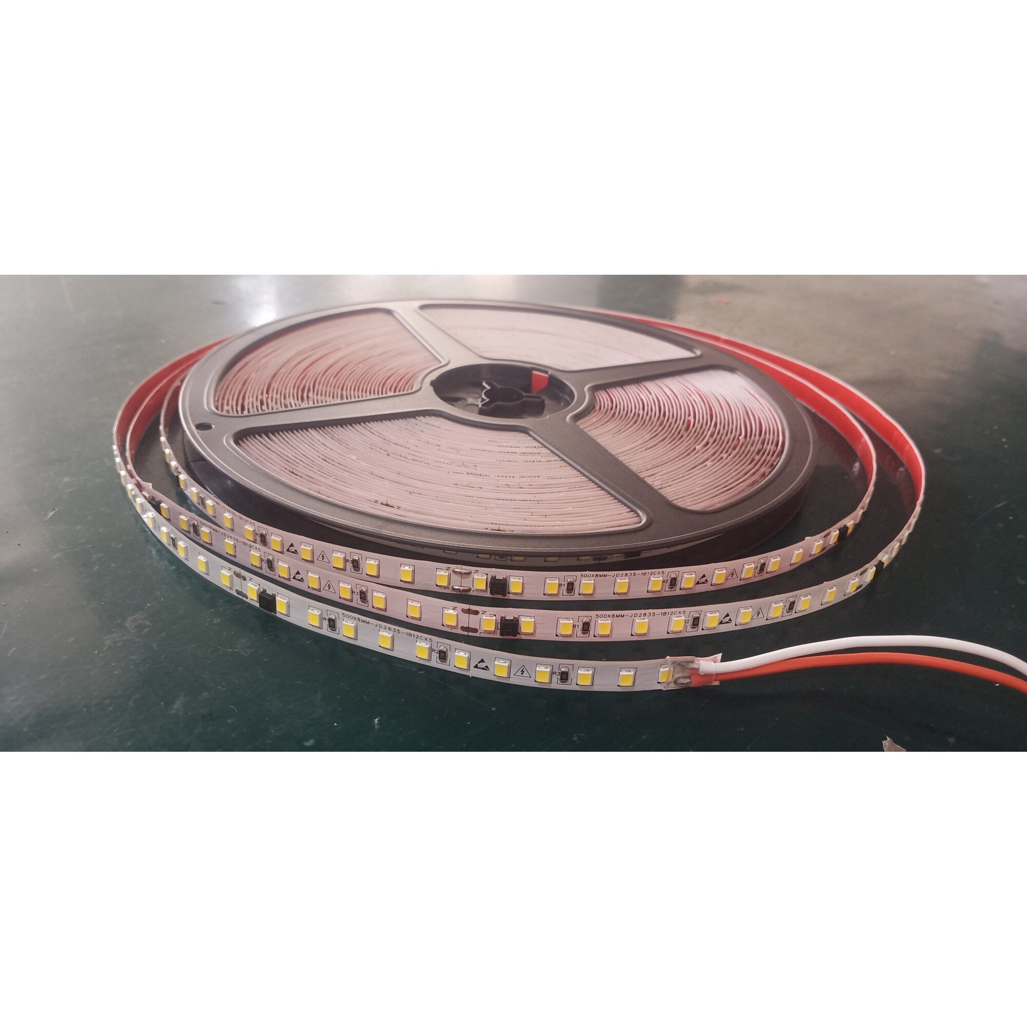 RFAN LED лента, 120 LED/M, Топла светлина, 3000K, 12W/M, 10m/Roll, 220V ...