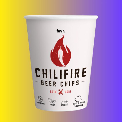 Chipsuri sustenabile crocante, Favr, din malt de bere cu fulgi de ...