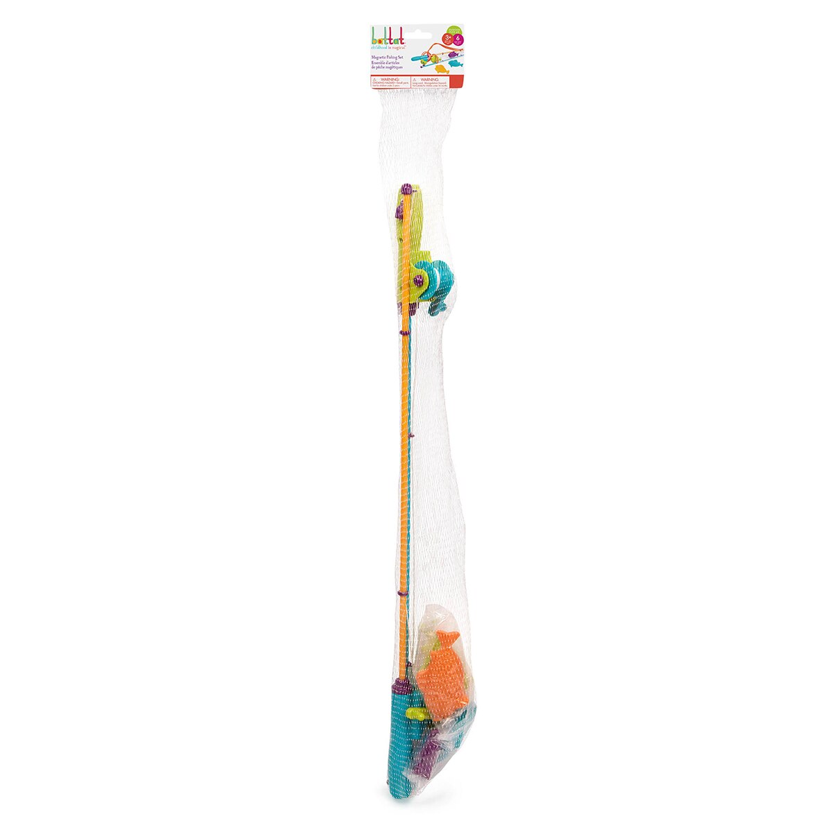 Set de joaca Pescuitul Magnetic S2 cu 2 undite si 4 figurine pesti ...