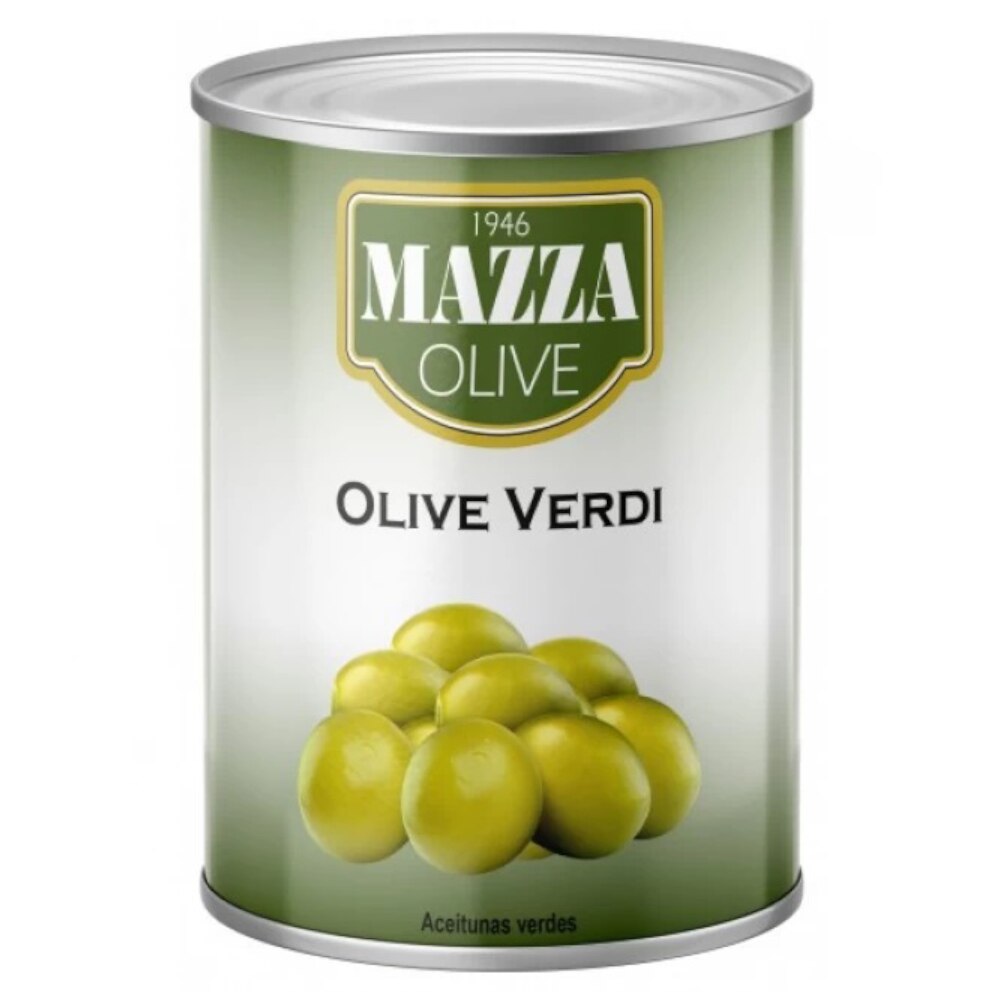 Set 4 x Masline Verzi Intregi, Mazza, 2600 g - eMAG.ro