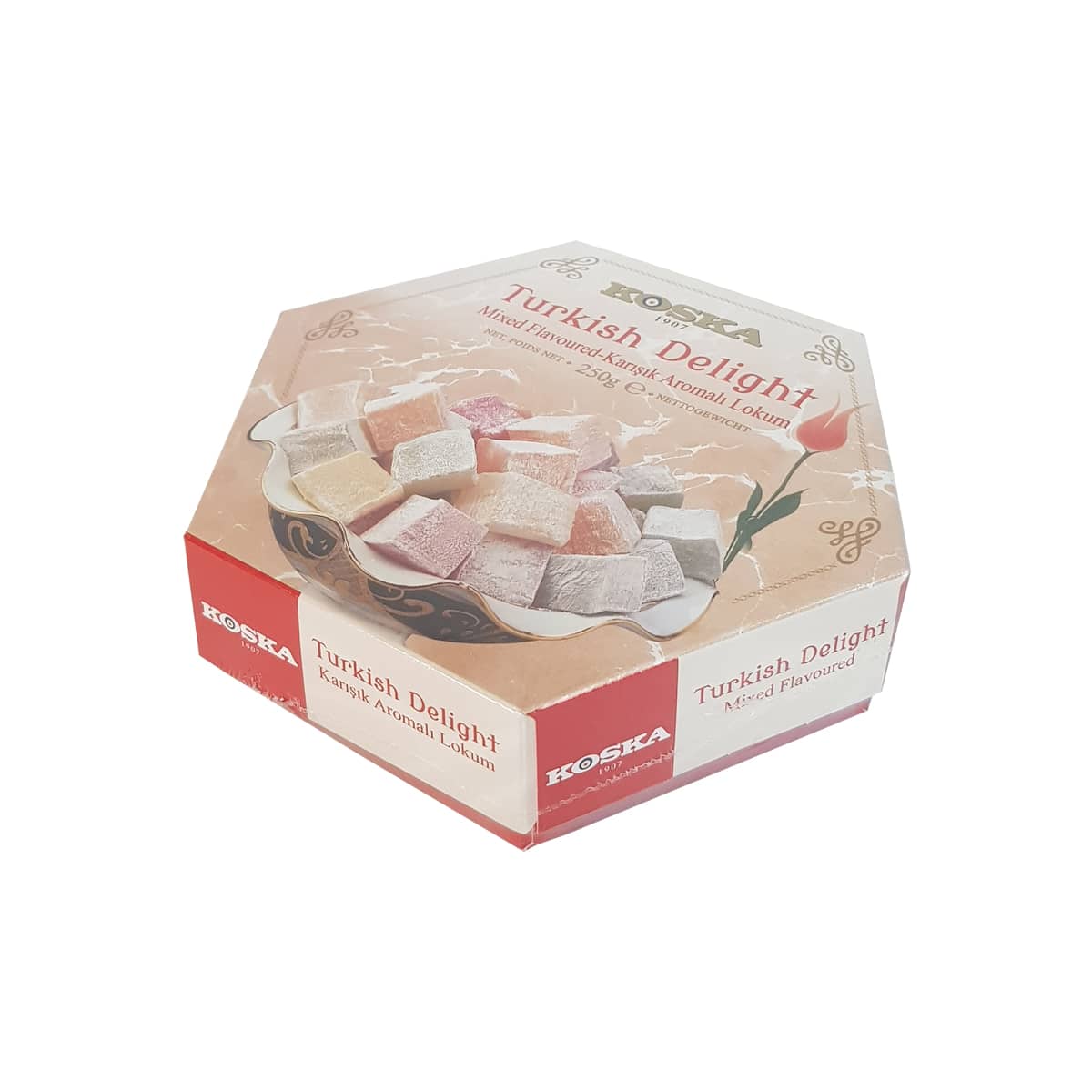 Turkish Delight Autentic (Rahat Turcesc) Koska, Vegan, cu mix de aroma ...