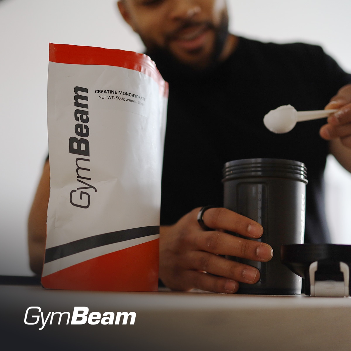 Creatina Monohidrata 100%, GymBeam, 250 g, fara aroma - eMAG.ro