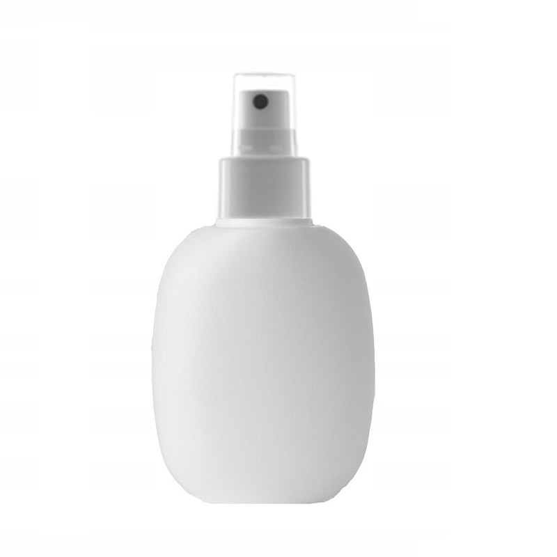 Recipient cosmetic cu pulverizator, forma ovala, plastic, Gonga® Alb ...