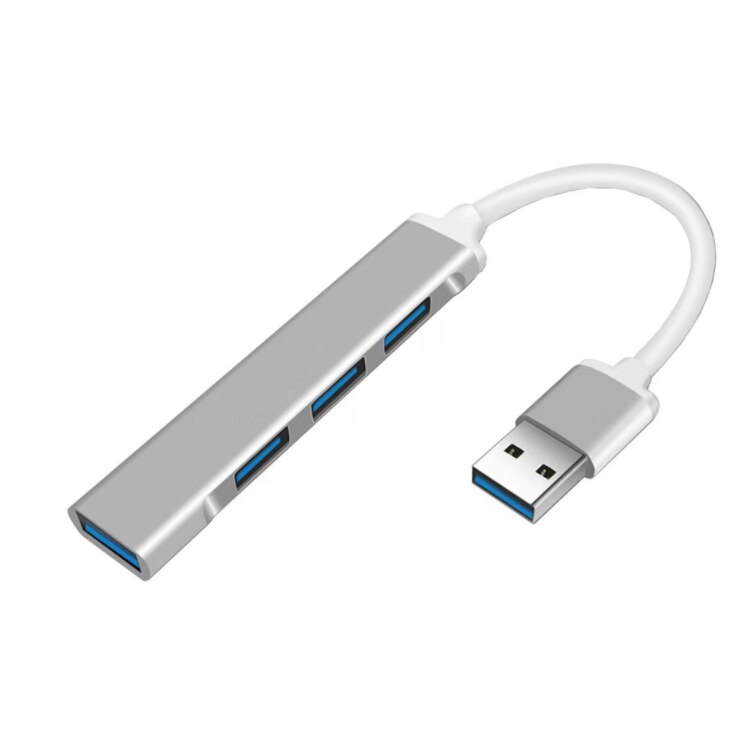HUB USB 3.0, ZYuuan, Argintiu - eMAG.ro
