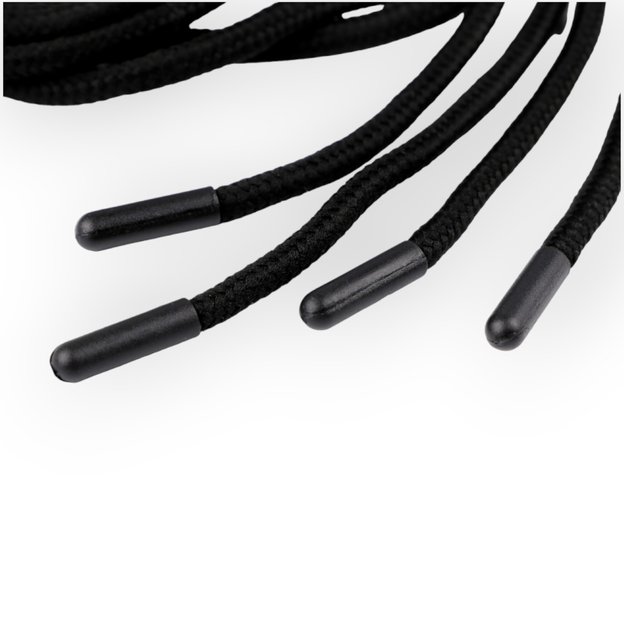 Snur rotund pentru hanorac sau gluga, lungime 135 cm Negru - eMAG.ro