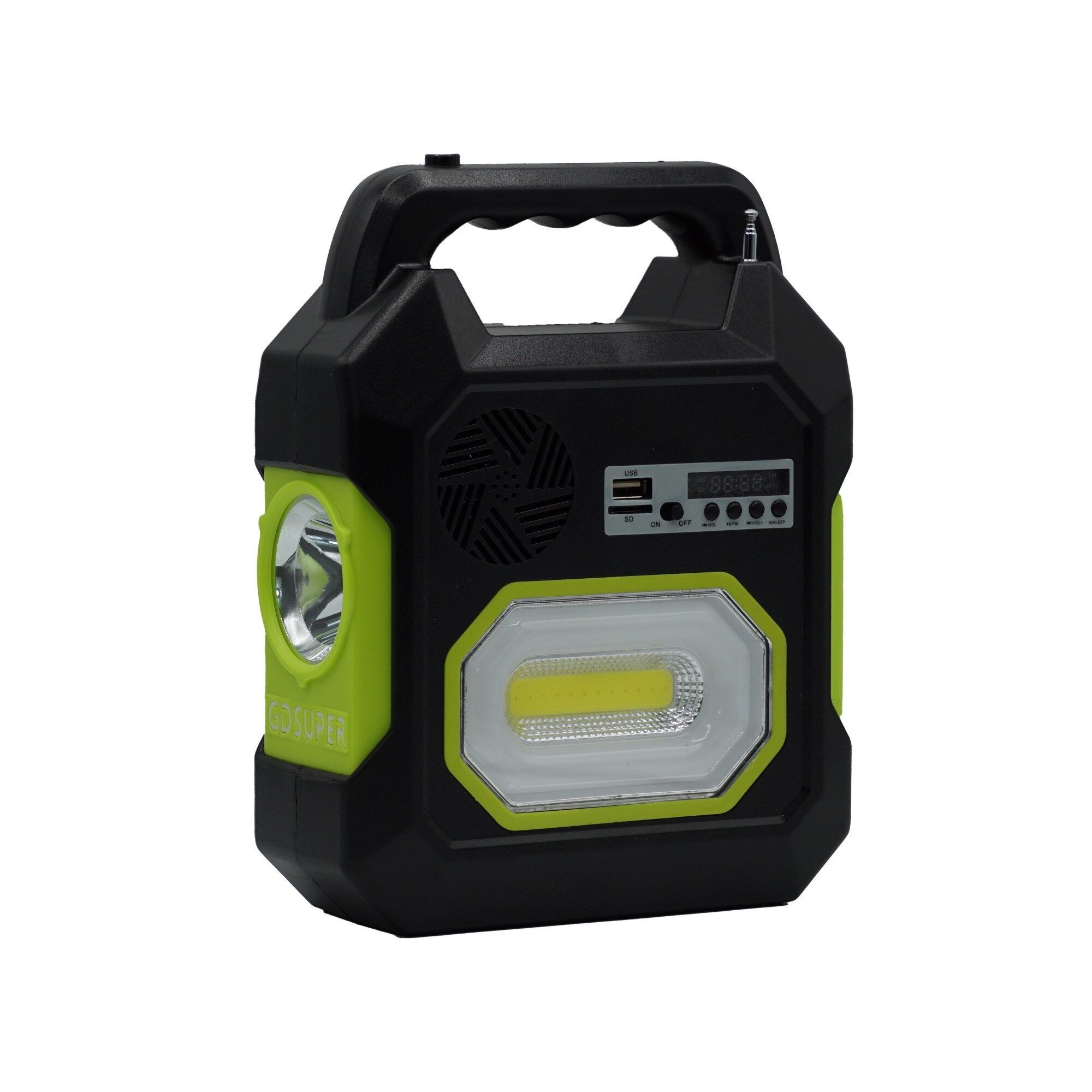 Kit cu Incarcare Solara Portabil GDLITE 7, Compus din 3 Becuri LED ...