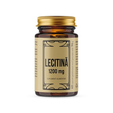 Lecitina 1200mg 60cps gelatinoase moi - eMAG.ro
