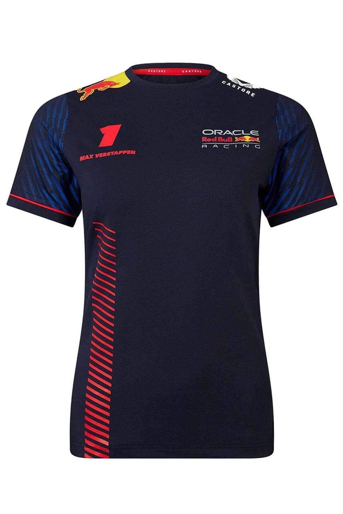 Tricou de dama Oracle Red Bull Racing F1 Max Verstappen 2023, Poliester ...