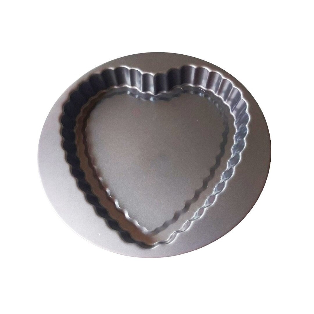 Tava de copt pentru placinta, Inima, 27 cm, 352COF - eMAG.ro