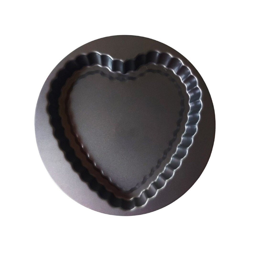 Tava de copt pentru placinta, Inima, 27 cm, 352COF - eMAG.ro