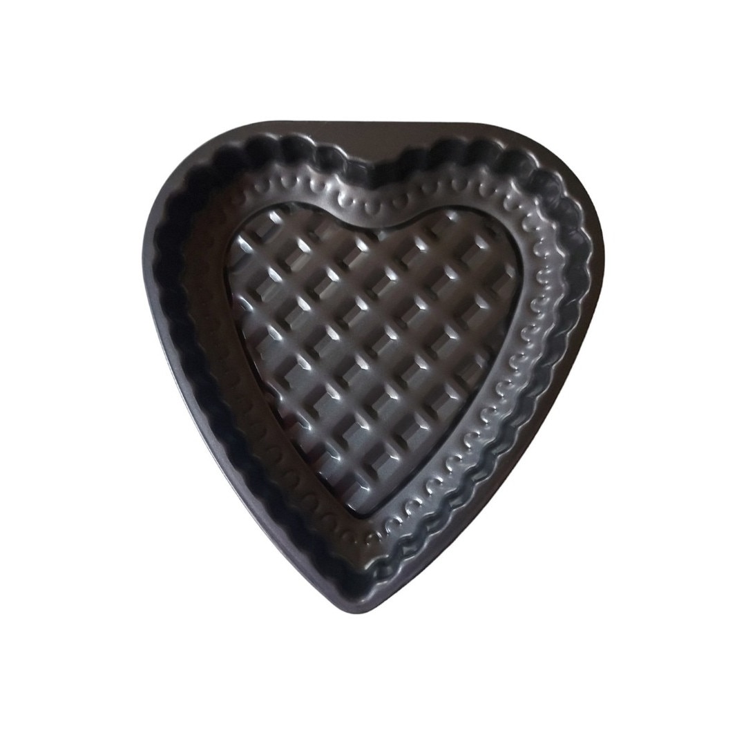 Tava de copt pentru placinta, Inima, 28 cm, 353COF - eMAG.ro