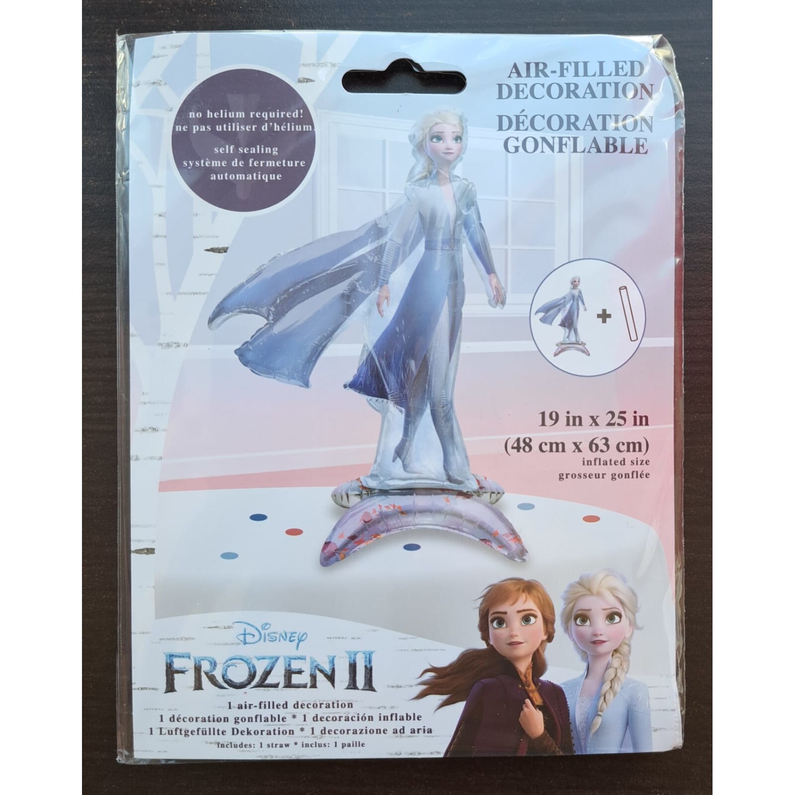 Balon folie Frozen 2 Elsa Stand up 48 x 63 cm - eMAG.ro