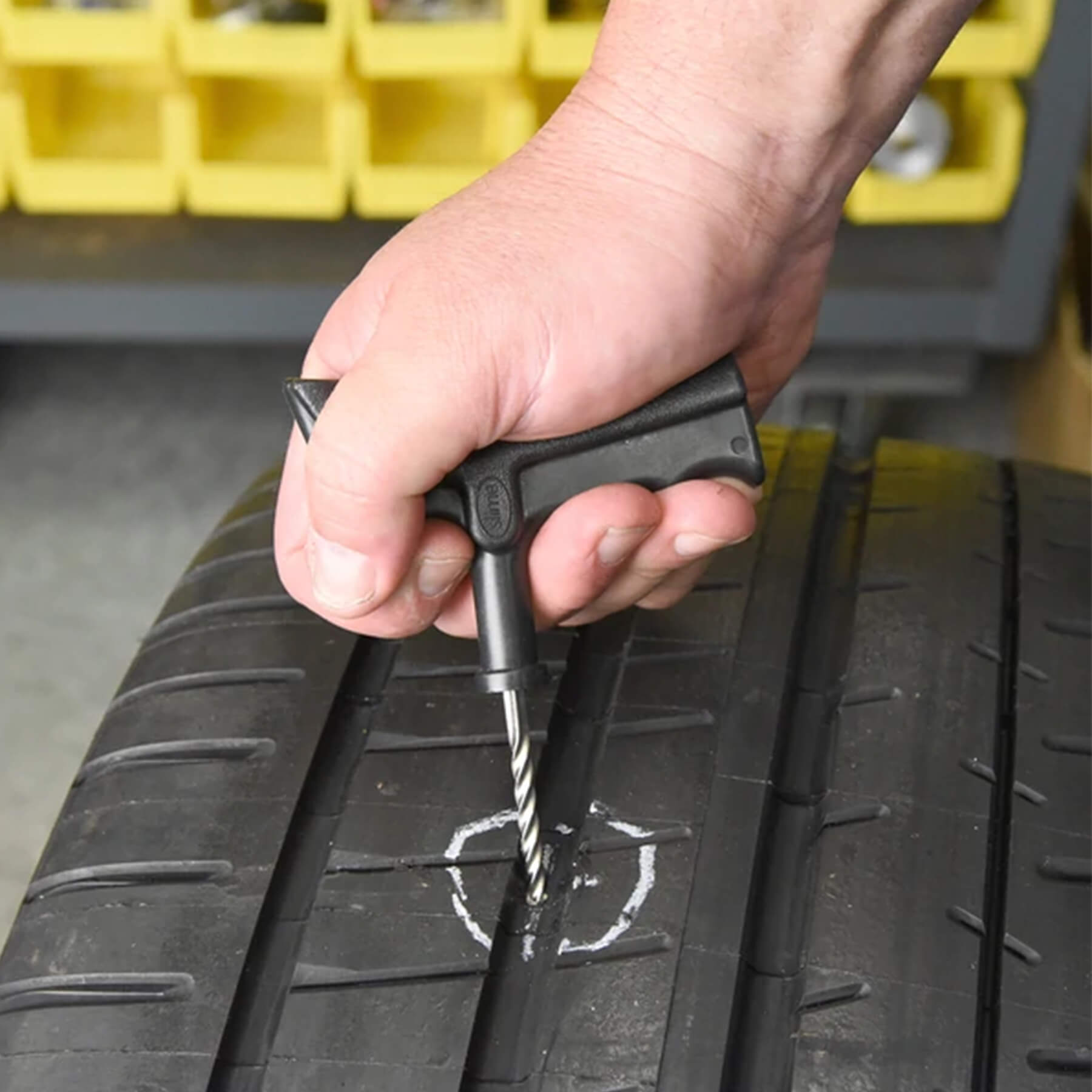 Kit Vulcanizare pentru Reparatie Pana Anvelope, 5 bucati snur ...