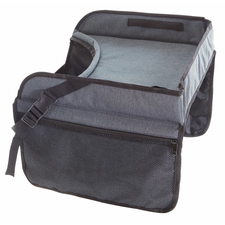 Masuta pentru scaun auto Tineo, Poliester, 36x9 cm, Gri - eMAG.ro