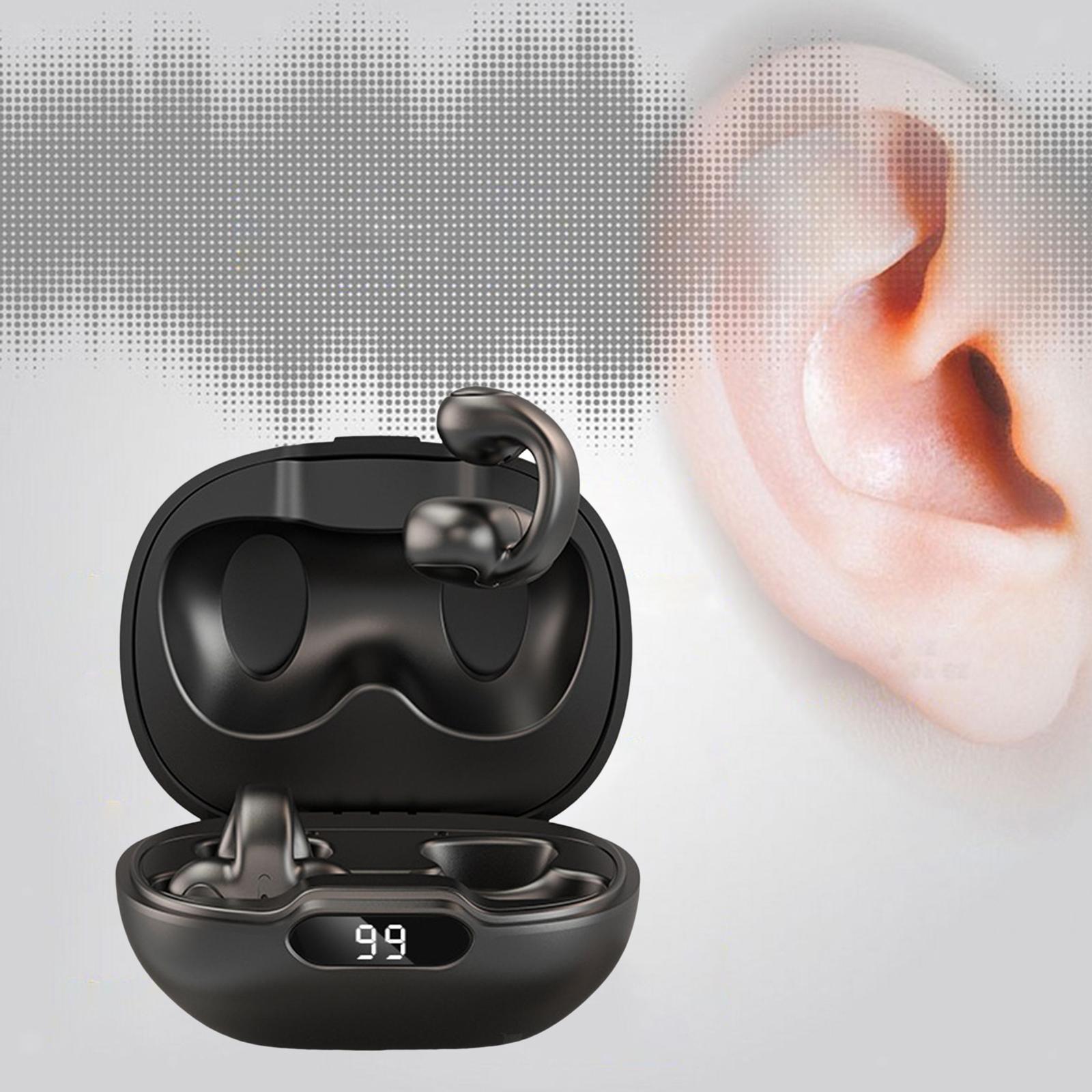 Casti wireless fara fir, bluetooth 5.3, model nou cu clipsare pe ureche ...