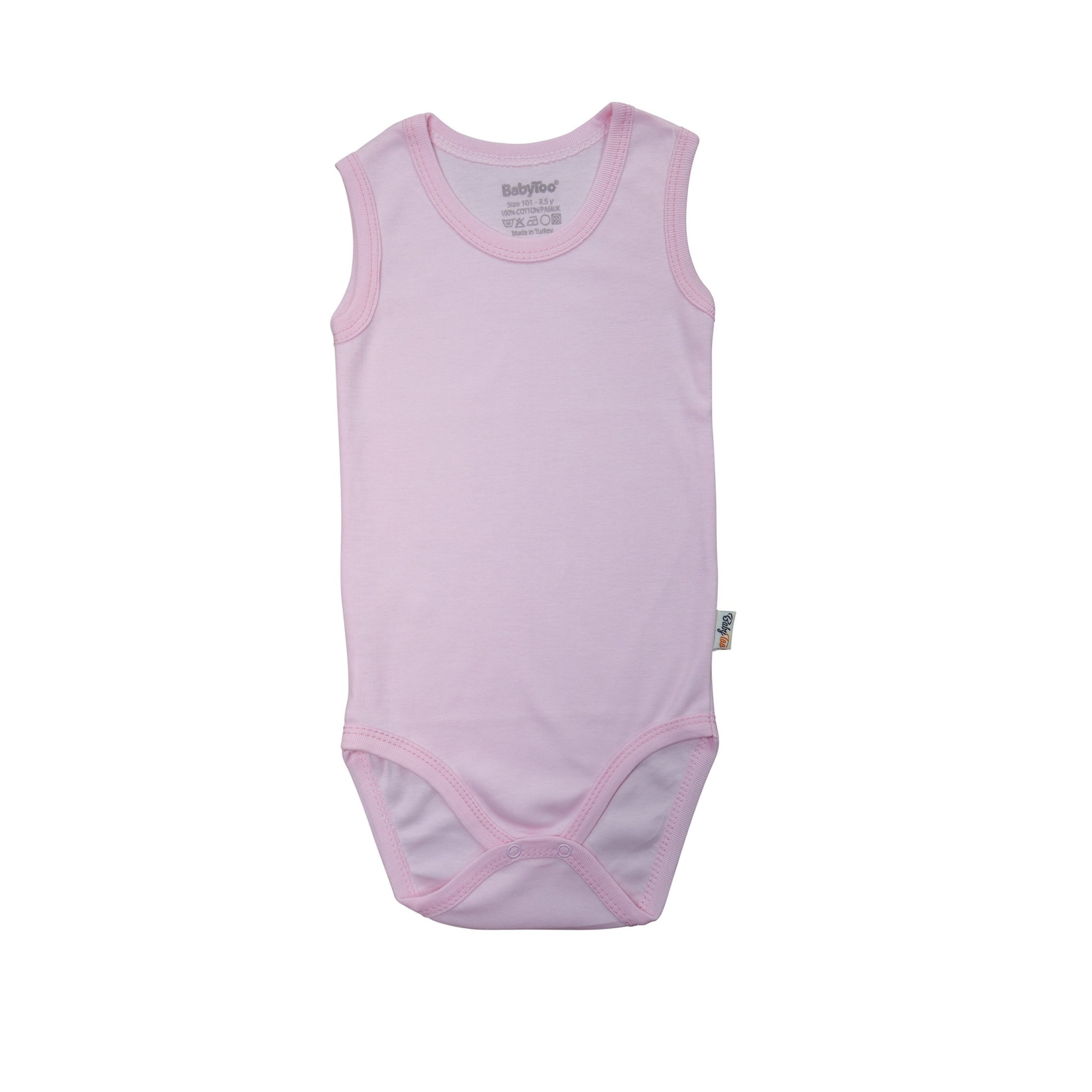 Body Maiou, Fetite, 100% Bumbac, Roz, 100 CM, 3-4 Ani - eMAG.ro