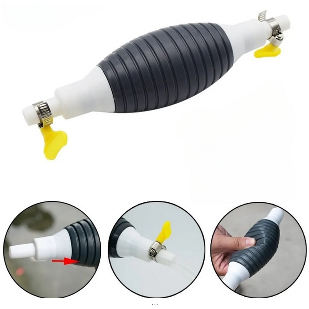 Pompa transfer lichide manuala cu furtun OMC - eMAG.ro