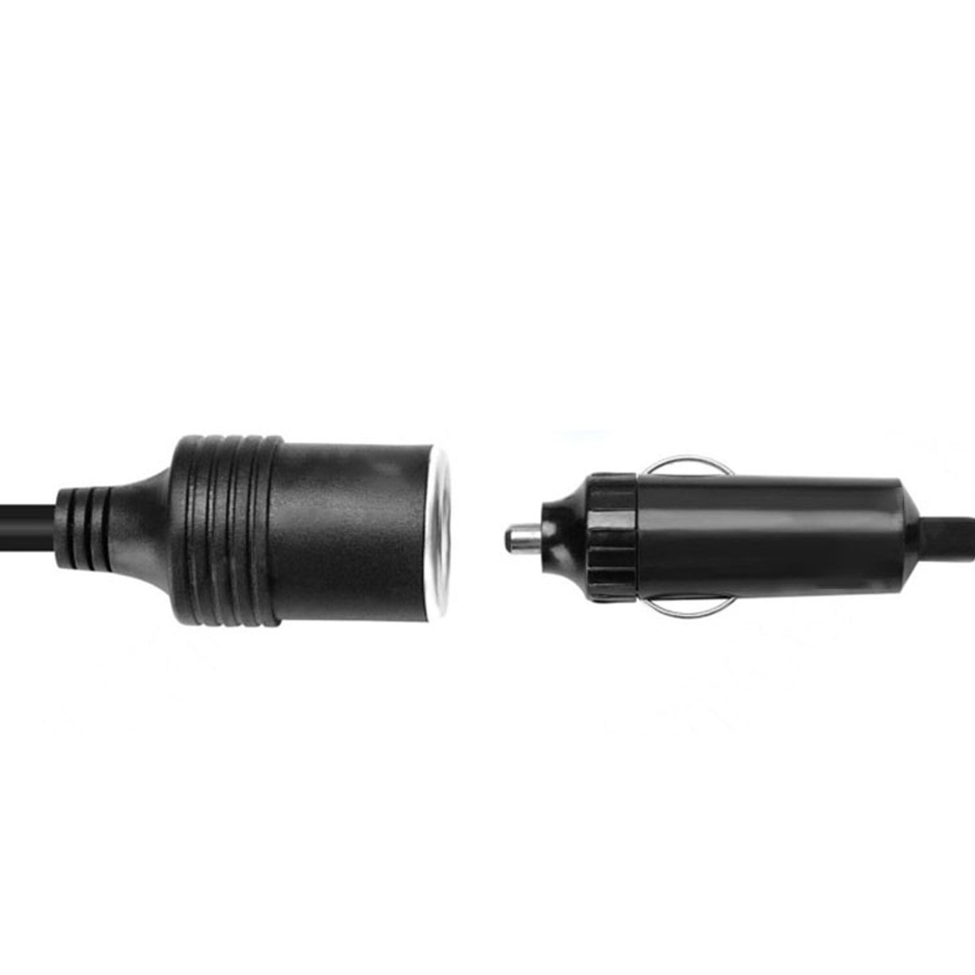 Адаптерна букса 240V към 12V, конвертор с букса за запалка, 2A 24W ...