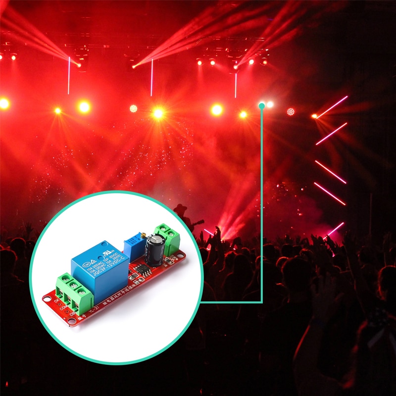 Modul releu monostabil, 12 V, cu intarziere reglabila - eMAG.ro