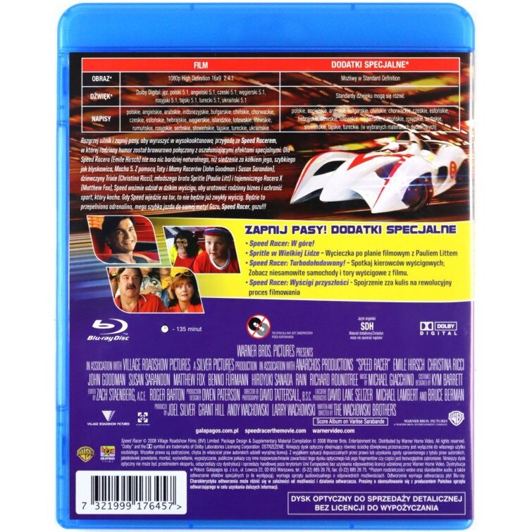 Speed Racer [Blu-Ray] - eMAG.ro