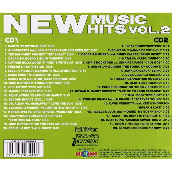 New Music Hits vol. 2 [2CD] - eMAG.bg