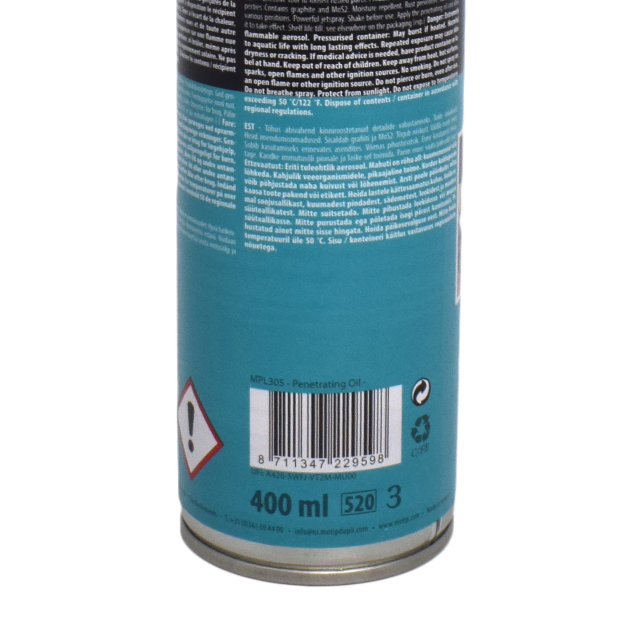 Spray degripant anti-rugina 400 ml, MPL, 29598 - eMAG.ro