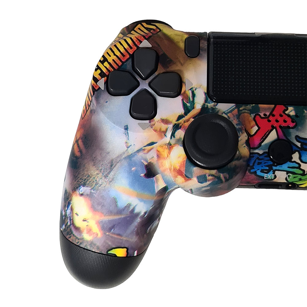 Controller compatibil PS4 SIKS, wireless, Incarcare USB, Graffiti ...