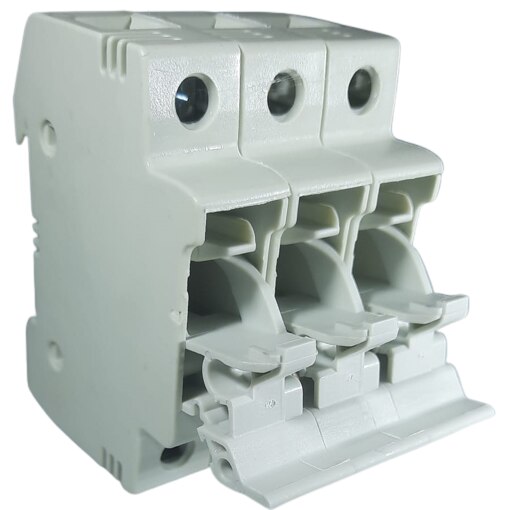 Soclu 3P pentru sigurante fuzibile 10x38 max 32A - eMAG.ro