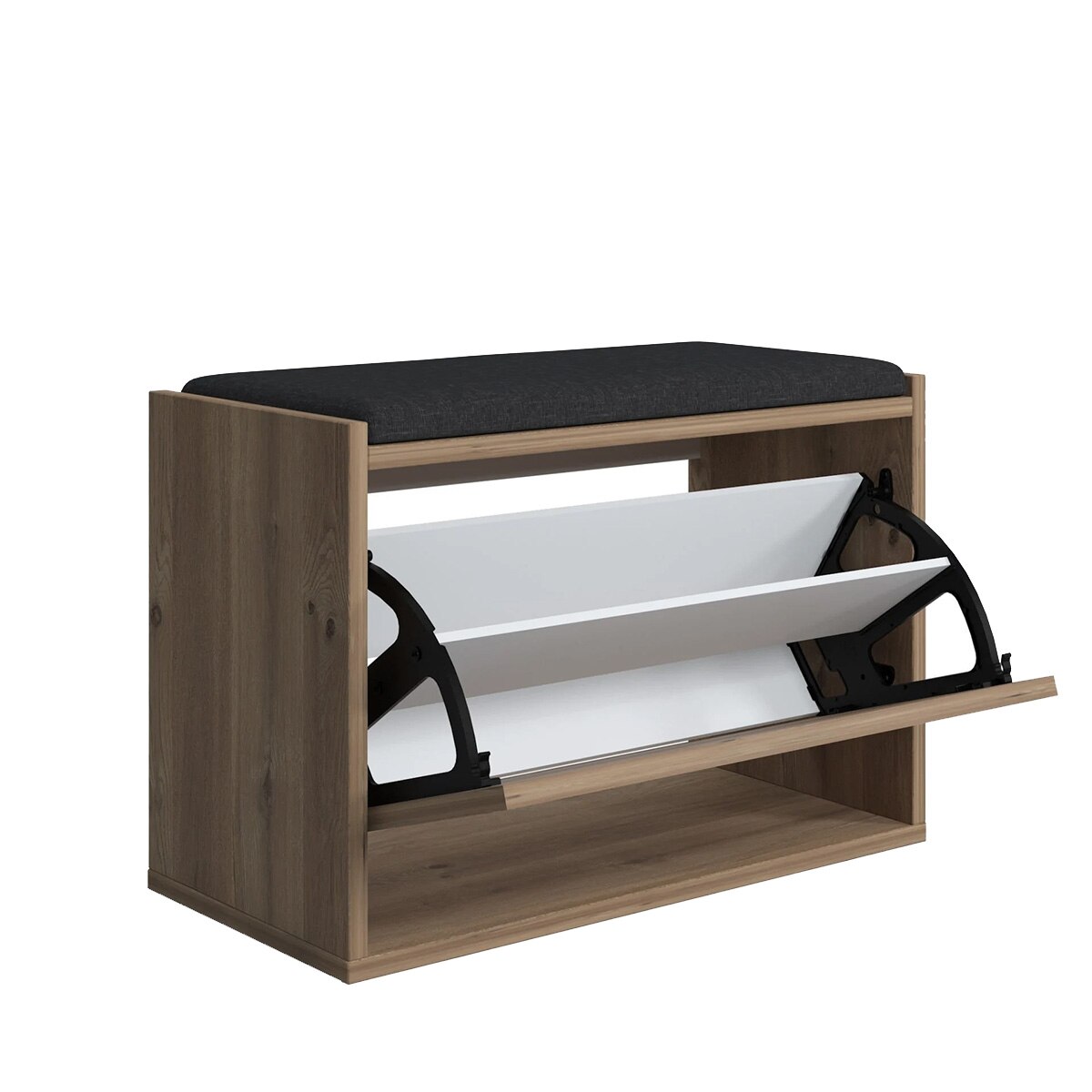 Dulap Pantofi Tona, stejar, 65 x 32 x 44 cm - eMAG.ro