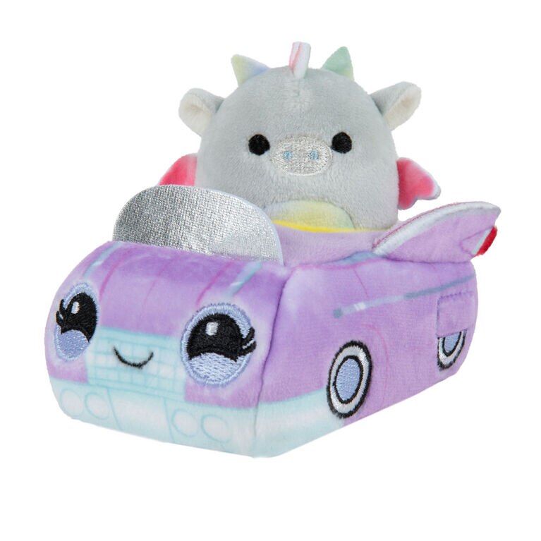 Squishmallows plüssjáték, Squishville Vehicle, Ronan in Retro Roadster ...