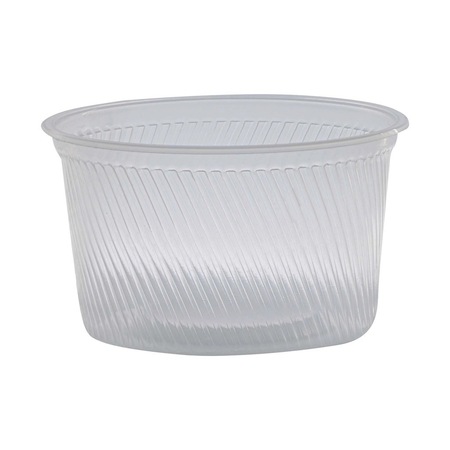 Bol transparent cu capac, PP, 500ml 25buc, Practic Online - eMAG.ro
