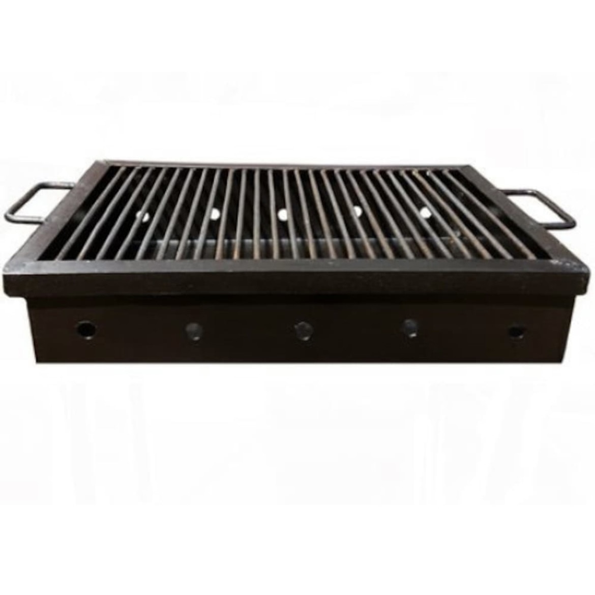 Gratar metalic traditional demontabil 40 x 30 cm, grosime tabla 2 mm ...