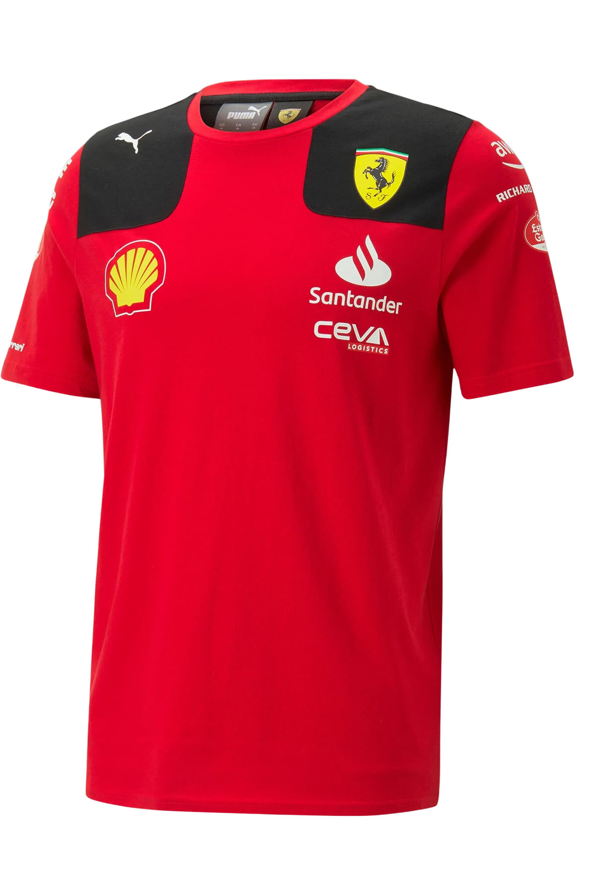 Tricou Puma Scuderia Ferrari F1 Carlos Sainz 2023, Bumbac, Rosu, XL ...