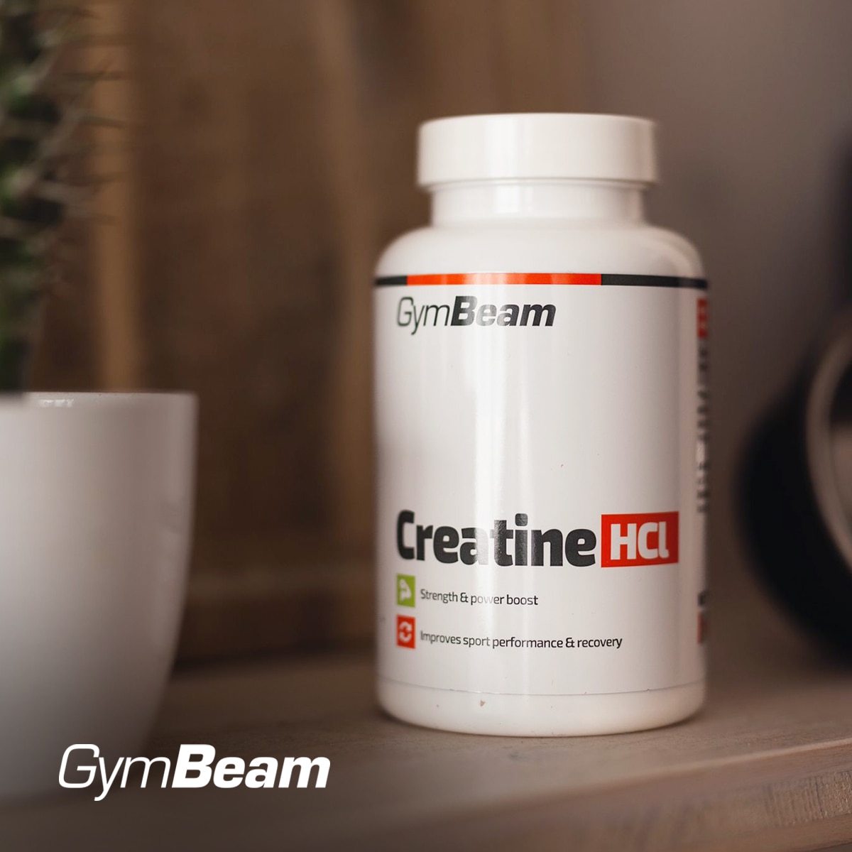 Creatina HCl, GymBeam, 120 capsule, fara aroma - eMAG.ro