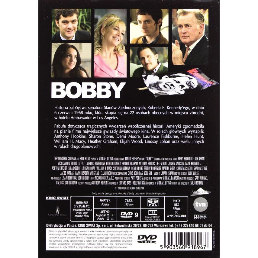 Bobby [DVD] - eMAG.ro