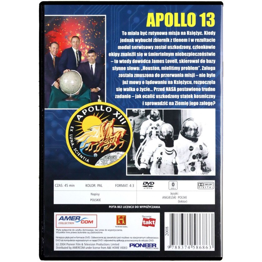 Cuda nowoczesności 30: Apollo 13 [DVD] - eMAG.ro