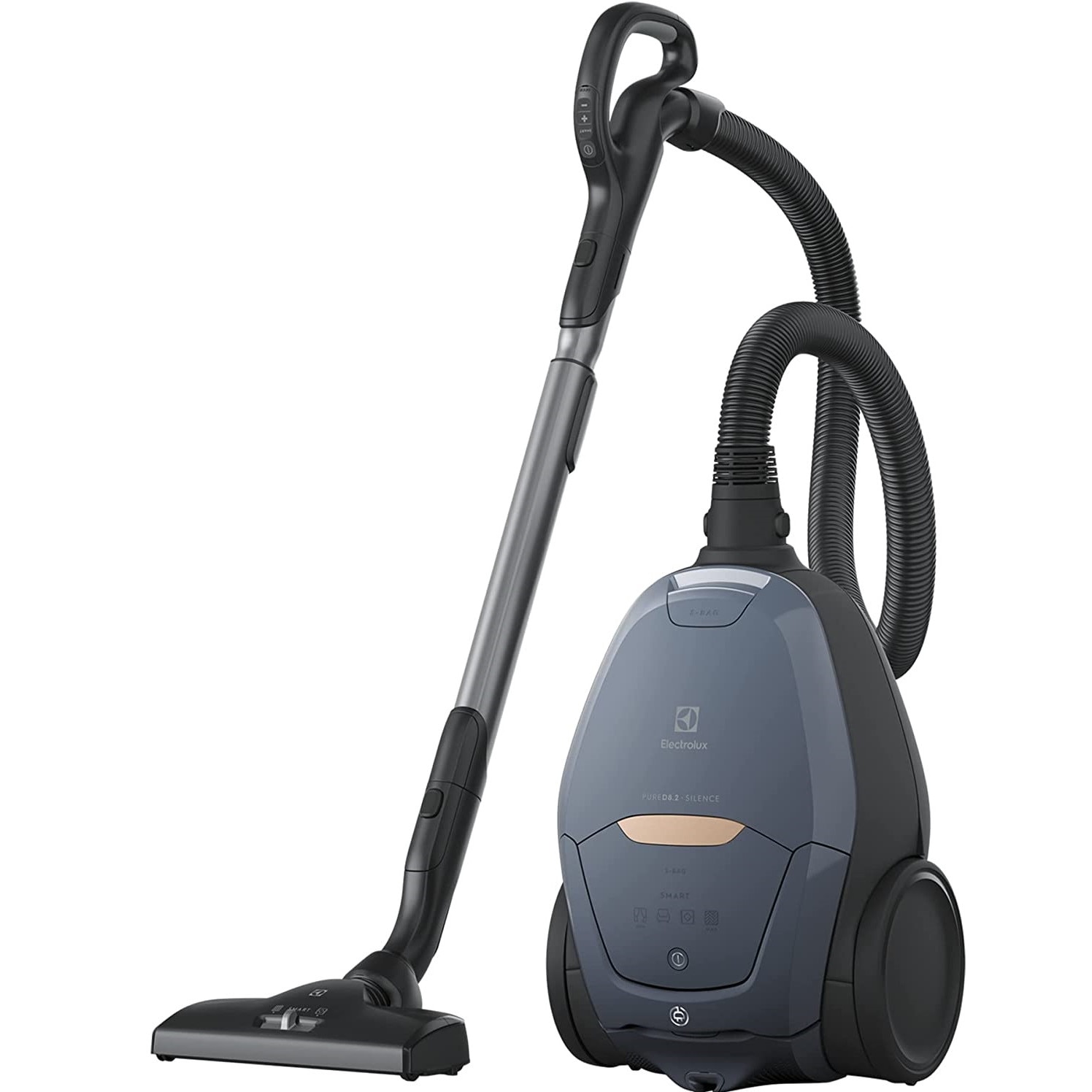 Прахосмукачка с торба Electrolux Pure D8 PD82-8DB, 600W, функция SMART ...