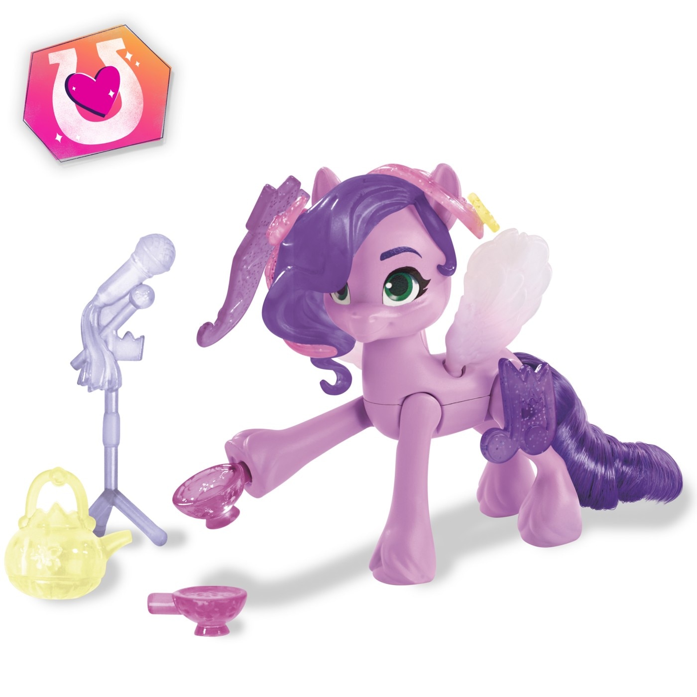 Figurina My Little Pony - Cutie mark magic: Princess Petals, 7.5 cm ...