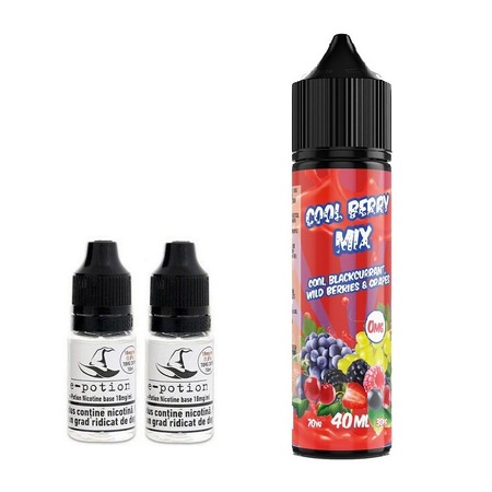 Pachet Lichid Tigara Electronica Smokemania - Cool Berry Mix, 6.66mg/ml, 60ml cu Nicotina - eMAG.ro