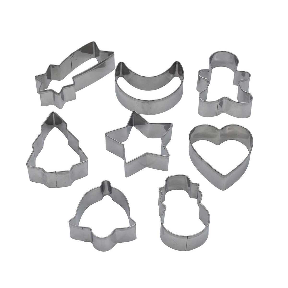 Set forme de prajituri, Brunbeste, Inox, Argintiu - eMAG.ro