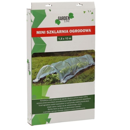 Mini sera de gradina solar legume 1,8 x 10m - eMAG.ro